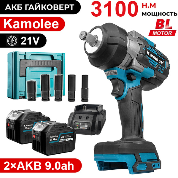 3100 Нм 1 / 2 Безщеточный электрический гаечный ключ купить на OZON по низкой цене (1916503562)