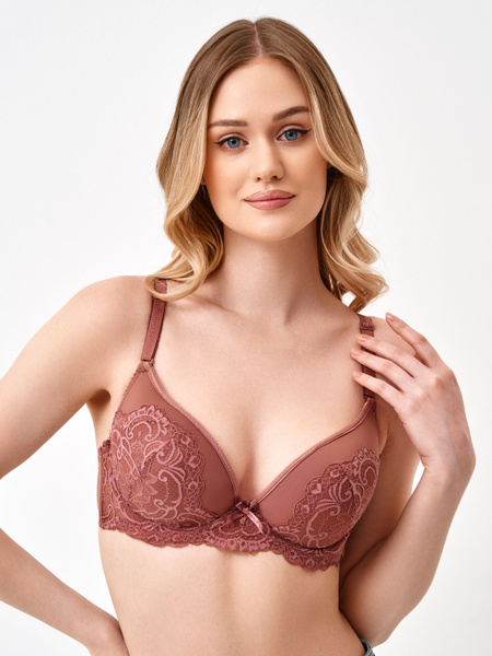 Бюстгальтер Женский MPA ELITA BYUST, размер 80C коричневый купить c доставкой на OZON по низкой ...