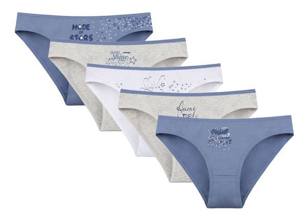 Комплект трусов Женский Donella голубой, серый, размер 50, 52 купить c доставкой на OZON по ...