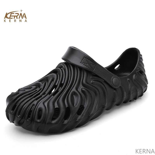 Сабо Мужской KERNA EVA, размер 44 Толстая подошва, Водоотталкивающая пропитка Танкетка ...