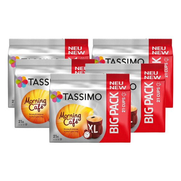 Капсулы TASSIMO Morning Cafe XL (105 капсул) купить на OZON по низкой ...
