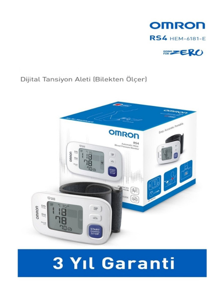 Omron RS4 HEM-6181-E Intellisense Цифровой наручный монитор артериального давления купить на ...