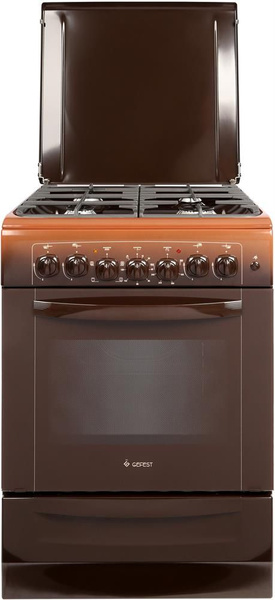 GEFEST Газовая плита 6102-02 0001 с электрической духовкой, коричневый купить c доставкой на ...