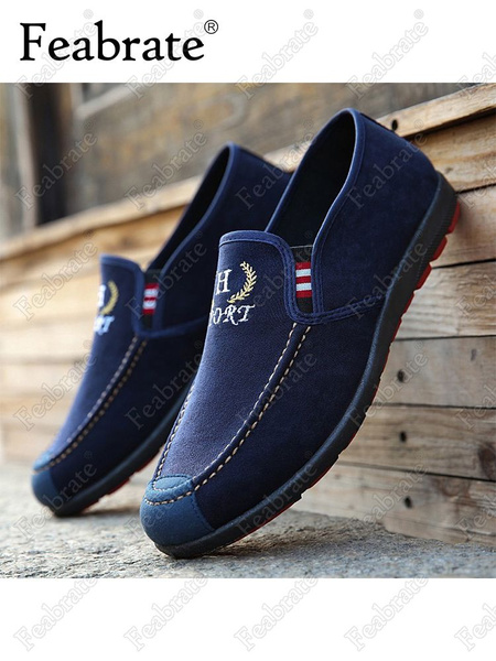 Слипоны Мужской Feabrate Искусственные материалы, размер 42 R (средняя) Лето Без застёжки купить ...