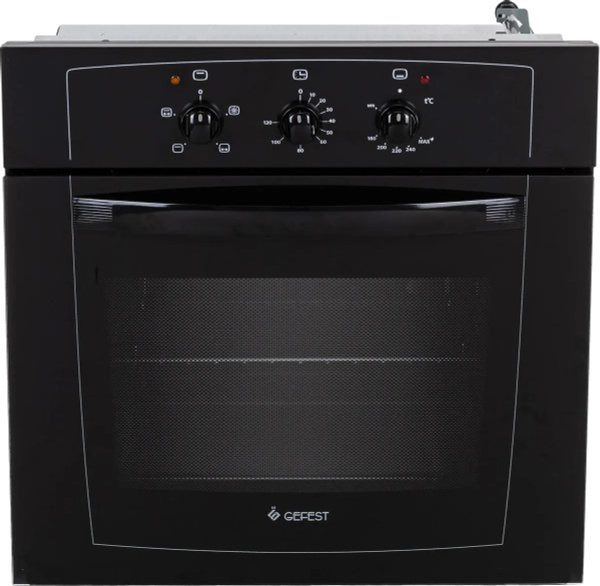 Духовой шкаф встраиваемый GEFEST, газовый. черный (ЭДВ ДА 602 К12) купить на OZON по низкой цене ...