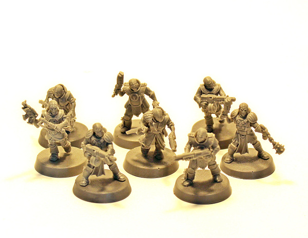 Warhammer 40000 Necromunda Brood Scum (Набор 8 миниатюры) / Necromunda ...