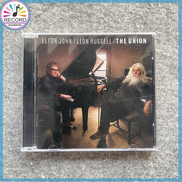 CD Elton John Leon Russell The Union CD 1Z01381 запечатанный совершенно ...