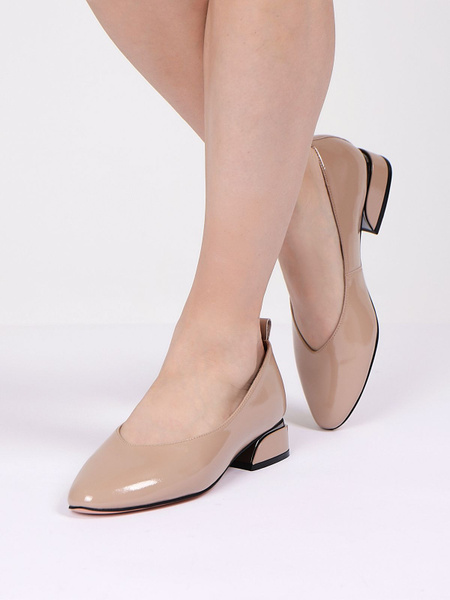 Туфли Женский Covani Кожа натуральная лакированная, размер 37 Стандартный низкий (до 4 см) 7 ...