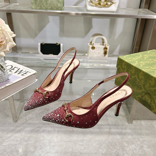 Туфли Женский Овчина размер 41 Шпилька 1 слингбэки Италия Без застёжки Заострённый нос Бахрома