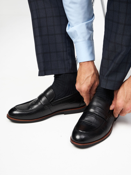 Туфли Мужской Valensio Varda Натуральная кожа, размер 42 Стандартный низкий (до 4 см) 7 лодочки ...