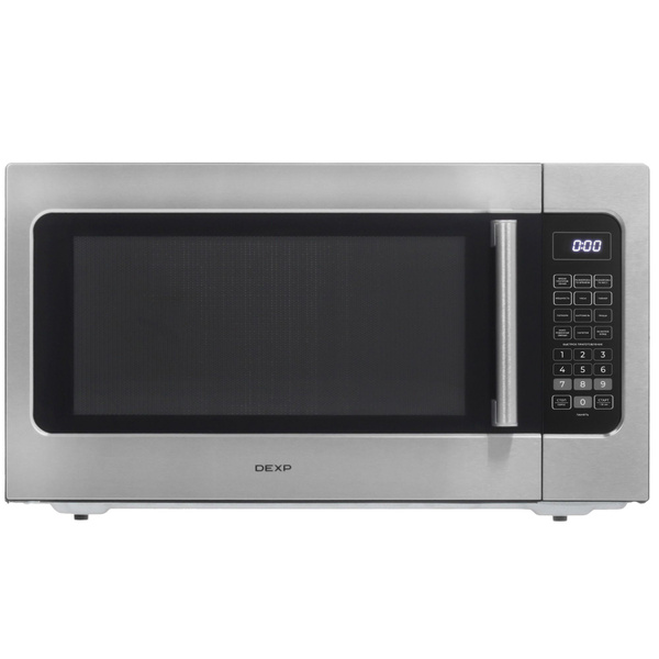 Микроволновая печь DEXP EXL-100 черный/нержавеющая сталь 62 л, 1000 Вт, переключатели - мембрана ...