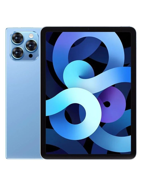Tablet Планшет Pad-A14Pro 10.1", 128 ГБ / 8 ГБ голубой, черный матовый ...