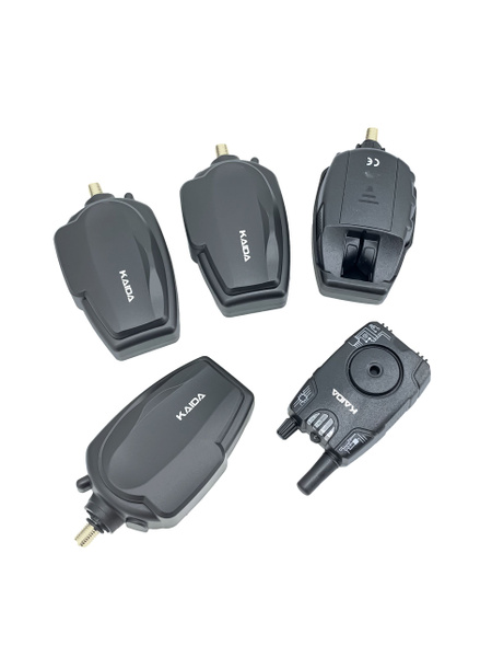 Набор сигнализаторов поклевки c пейджером KAIDA BITE ALARM SET (4+1) CAN4 купить c доставкой на ...