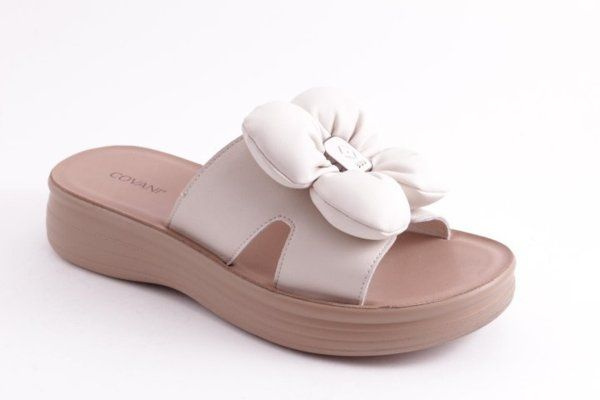 Сабо Женский Covani Натуральная кожа 7, размер 36 Круглый нос, Толстая подошва Без каблука ...