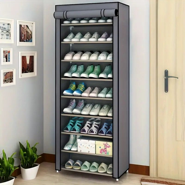 Обувница 10 Layer Shoe Rack, Пластик, 60x30x160 см купить c доставкой ...