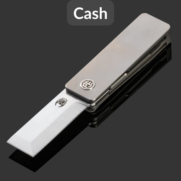 Складной нож Petrified Fish Cash PFE09 PFE09GAS , сталь 14C28N, рукоять ...