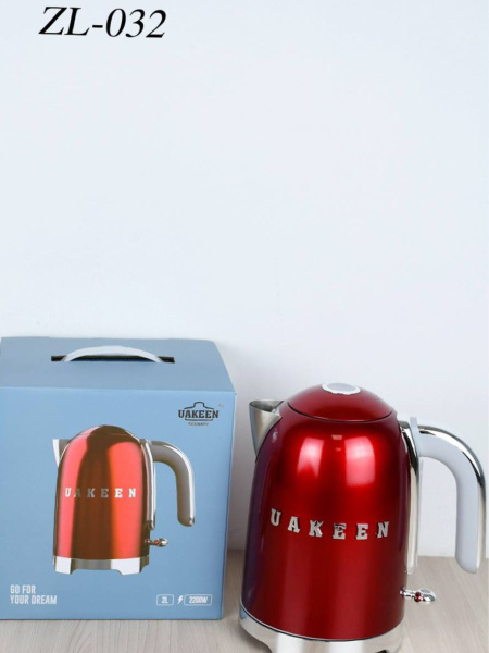 Uakeen Germany Электрический чайник ZL-031 Uakeen, красный купить на ...