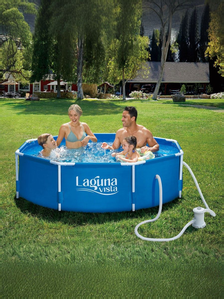 Бассейн Каркасный LAGUNA VISTA целевая аудитория: Взрослая, Детская купить c доставкой на OZON ...
