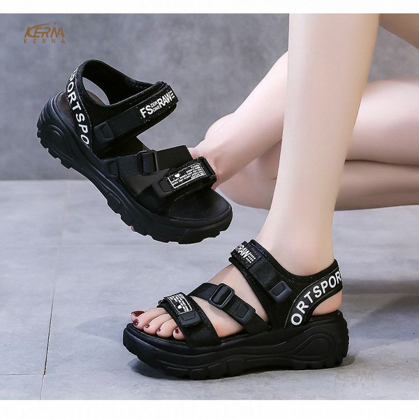 Босоножки Женский KERNA Платформа EVA, Резина, размер 39 Толстая подошва B Лето Китай Липучки ...