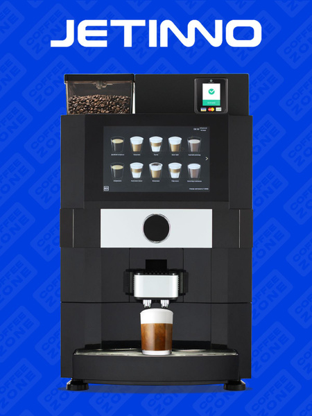 Jetinno JL22-Es4C + терминал Vendista v2.5, суперавтоматическая зерновая кофемашина на сухом ...