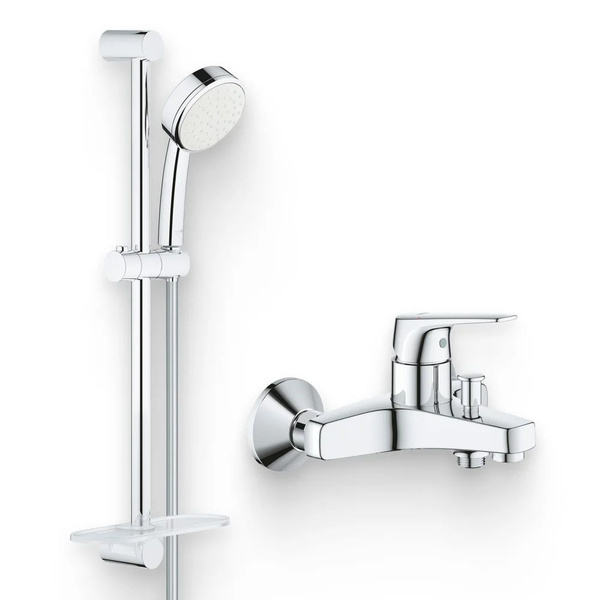 Душевой комплект Смеситель Grohe BauFlow 23601000 / Гарнитур Tempesta ...