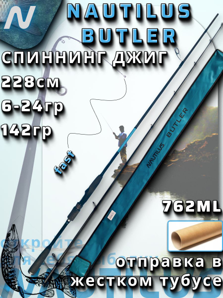 Спиннинг Nautilus Butler, от 6 гр купить c доставкой на OZON по низкой ...
