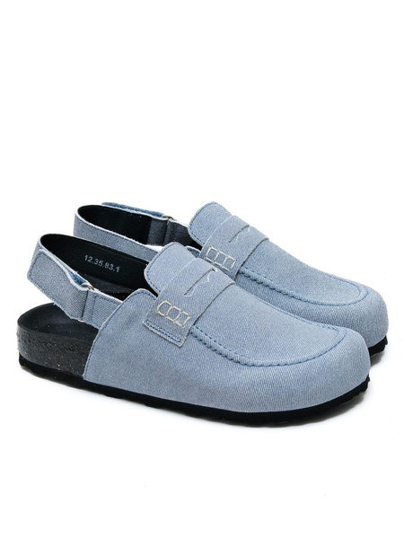 Сабо Женский Ortmann Натуральная кожа 8, размер 38 Анатомическая стелька Без каблука Германия Да ...