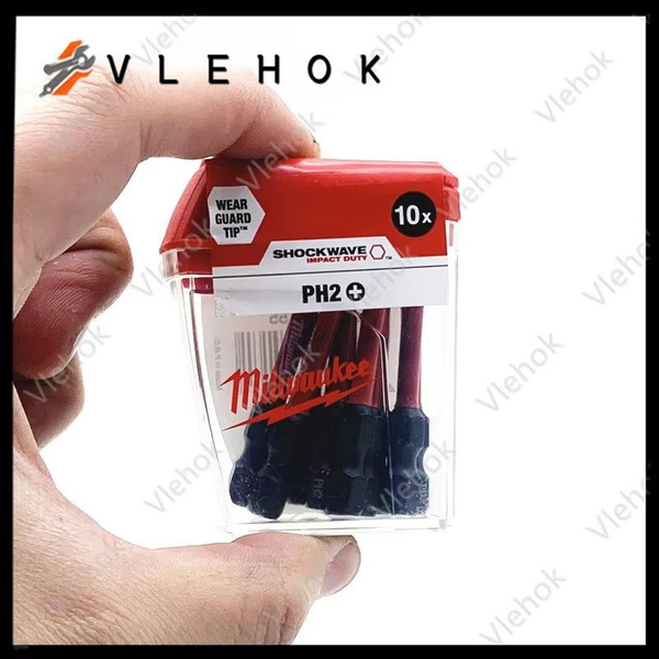 Milwaukee 4932430855 Отвертка SHOCKWAVE Impact Duty HSS PH2 x 50 мм, 10 ...