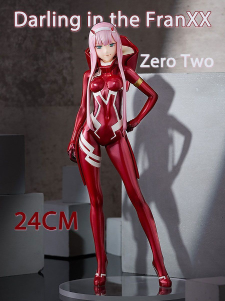 Характеристики Аниме фигурка Darling in the FranXX Zero Two Костюм пилота 24cm подробное ...