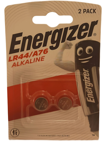Батарейка LR44(L1154, AG13, A76) ENERGIZER 1.5В щелочная (алкалиновая) 2шт. (бл2) купить на OZON ...