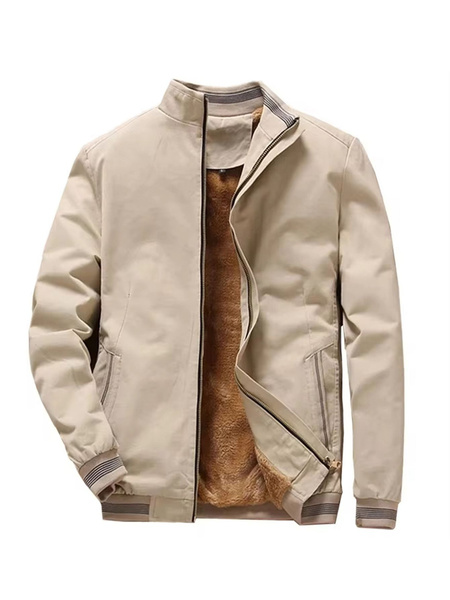 Куртка Мужской LEDUNTINO светлый хаки Хлопок, размер 60 Длинный Зима ...