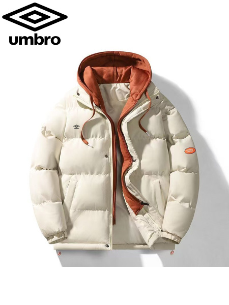 Куртка Женский UMBRO Карманы хаки круглый Политекс, размер 46, 48 Длинный пуховик-одеяло Зима ...