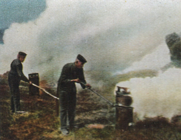 Газовая атака рейх, вермахт WW1 1914-1918г. Старинная коллекционная карточка купить на OZON по ...