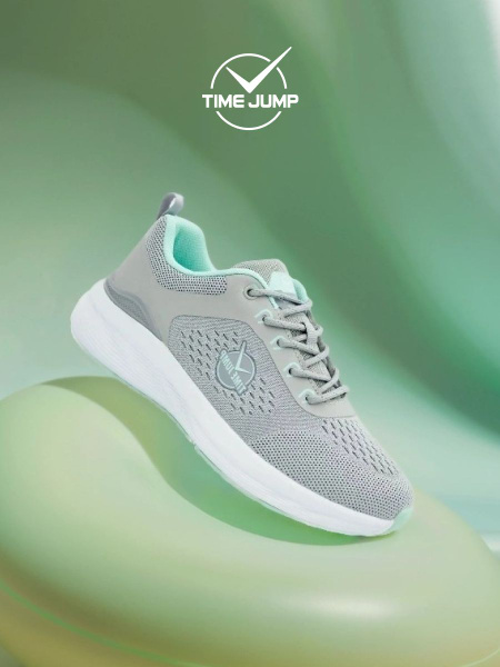 Кроссовки Женский TimeJump Текстиль, Полиуретан Бег, Фитнес, размер 36 G На любой сезон Шнурки ...