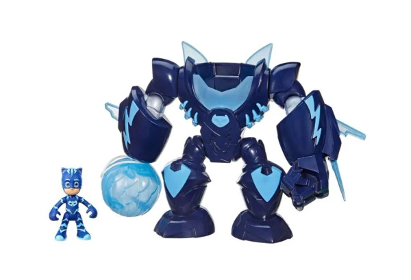(синий) Игровой набор Hasbro PJ Masks Герои в масках Защитный костюм ...