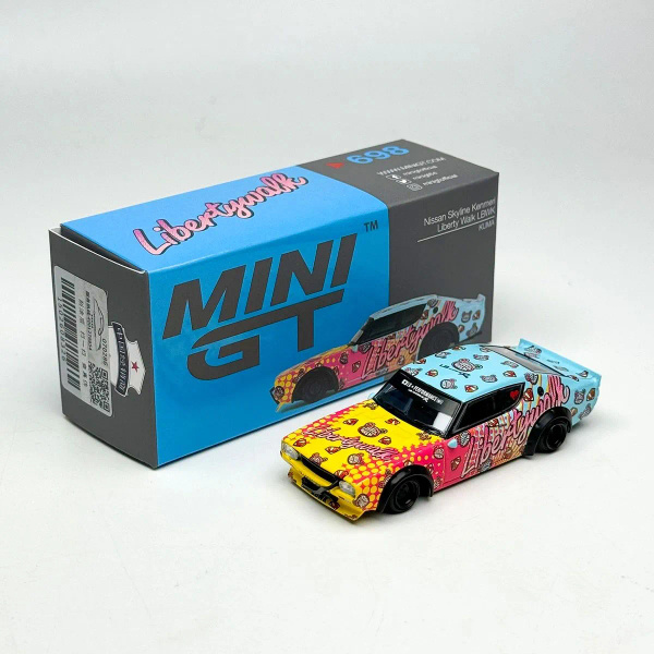 Машинка TSM Mini GT 1/64 #698 Nissan Skyline Kenmeri Liberty Walk LBWK ...