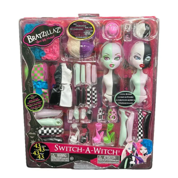 MGA Bratzillaz Switch-A-Witch Doll Double Pack Братц Модная кукла ...