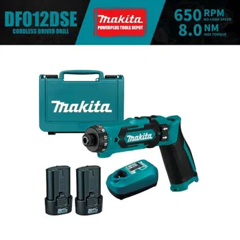 Makita DF012DSE Аккумуляторная дрель-шуруповерт 7,2 В ...