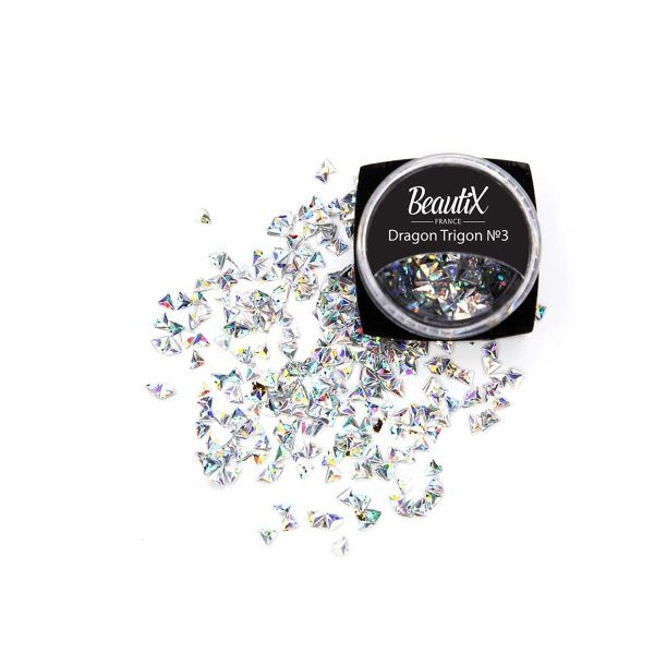Beautix Ромбики для дизайна ногтей Dragon Trigon, №3 - купить с ...
