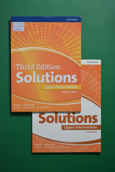 SOLUTIONS Upper-Intermediate, 3rd Edition. Комплект: Учебник + Рабочая Тетрадь + CD/DVD - купить ...