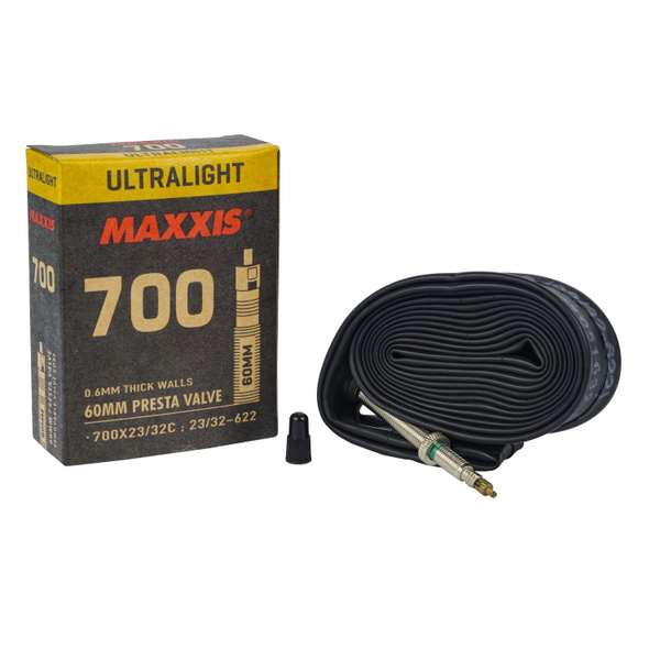 Камера для велосипеда Maxxis Ultralight 700x23/32c F/V, ниппель Presta ...