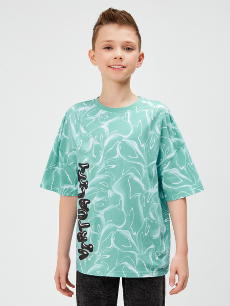 Футболка Acoola, размер 134, цвет светло-зеленый, хлопок 100% - купить по выгодной цене в ...