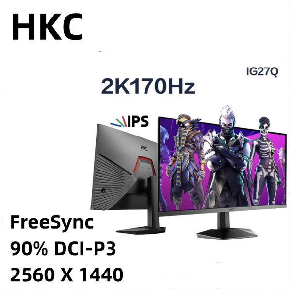 Монитор HKC IG27Q 27" - купить по выгодной цене в интернет-магазине OZON (1412797391)