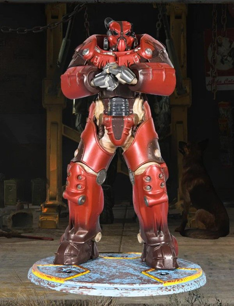 Фигурка FallOut X-01 Hot Rod Flames Power Armor Variant - купить по ...