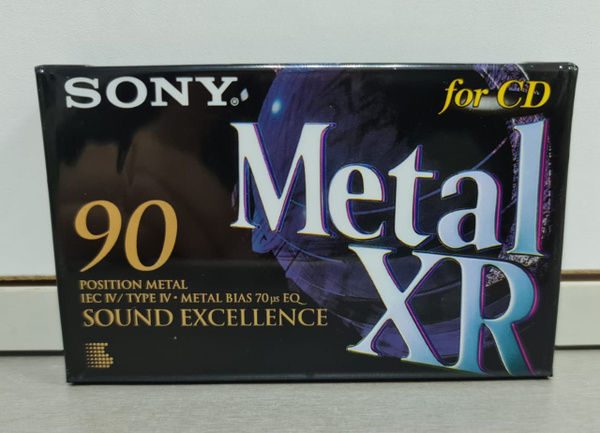 Аудиокассета SONY Metal XR - купить с доставкой по выгодным ценам в ...