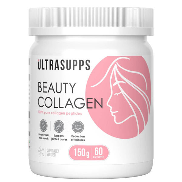 Ultrasupps Комплекс Beauty Collagen Peptides, 150 г - купить с ...