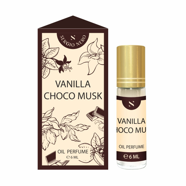 Sergio Nero/ Духи масляные женские Vanilla Choco musk 6мл/Парфюм ...