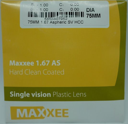 Линза для очков HOYA Maxxee ASP 1.67 HCC - купить с доставкой по ...