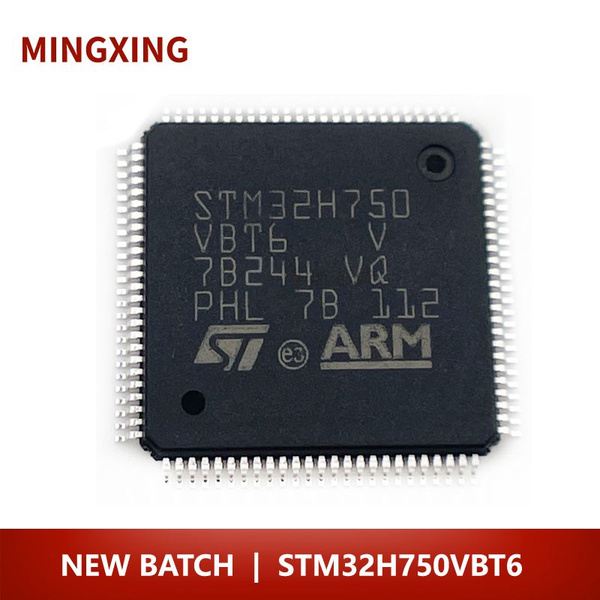 (4шт)новый оригинальный STM32H750VBT6 LQFP100 STM32H7 Series с высокой производительностью MCU ...