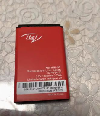 Для модели аккумулятора Itel bl-5c 3.7v 1000mah 3.7wh - купить с доставкой по выгодным ценам в ...